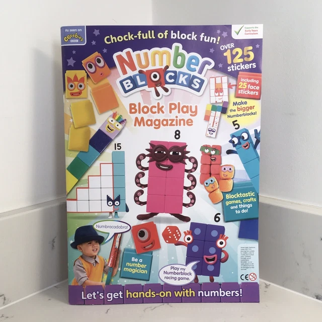 CBEEBIES NUMBERBLOCKS BLOCKS Play Magazine - Neuf de CBeebies - Number ...