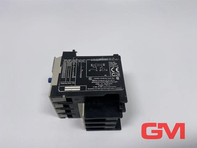 TELEMECANIQUE MOTORSHUTZRELAIS LR2K0306 Thermal Overload Relays 0.8 1.2 ...