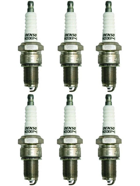 6 X DENSO Nickel Spark Plugs W20EP-U fits Triumph 2500 2.5 TC $32.21 ...