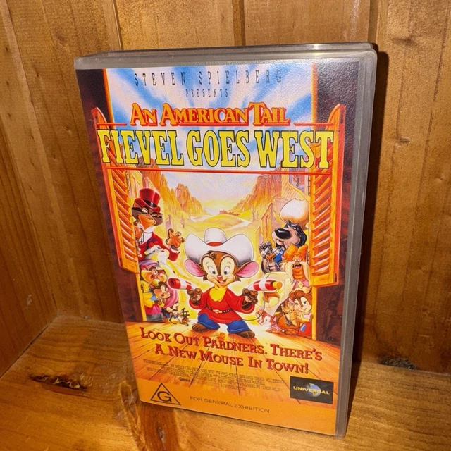 AN AMERICAN TAIL Fievel Goes West VHS £11.27 - PicClick UK