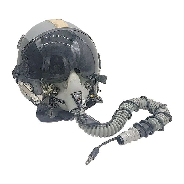 USAF HGU-55/P PILOT Flight Helmet with MBU-12/P Oxygen Mask £786.50 ...