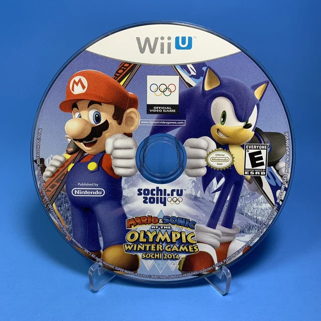 WII U MARIO and Sonic Olympic Winter Games 2014 Disc Only Tested $24.95 ...