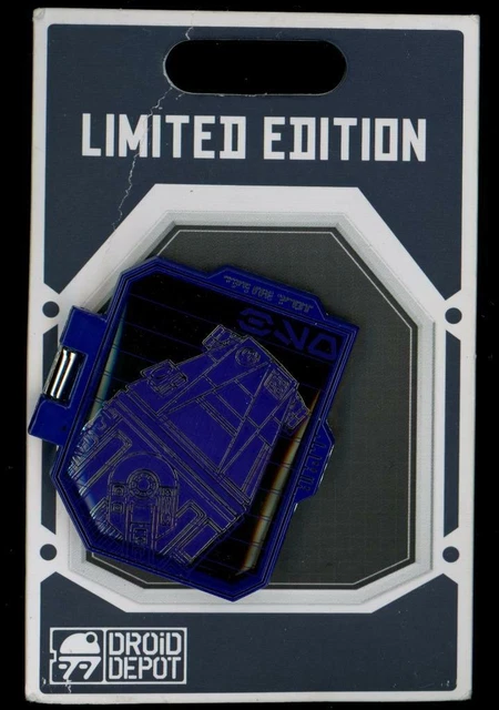 ÉPINGLE DISNEY DLR Star Wars Galaxy's Edge schéma R4 LE EUR 25,38 ...