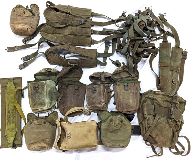 AUSTRALIAN ARMY VIETNAM war era military uniform webbing $167.50 ...