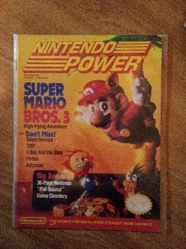 NINTENDO POWER MAGAZINE March April 1990 SUPER MARIO BROS 3 No Poster £ ...