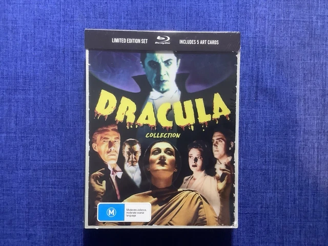 DRACULA FILM COLLECTION Ltd Ed Lenticular Hardcover (Blu Ray) NEW ...