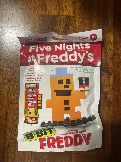 MCFARLANE FIVE NIGHTS at Freddy's Buildable 8-Bit Figure Freddy ...