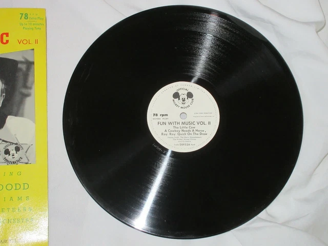 WALT DISNEYS FUN with Music Jimmie Dodd, Roy Williams Vol II 2 DBR52 ...