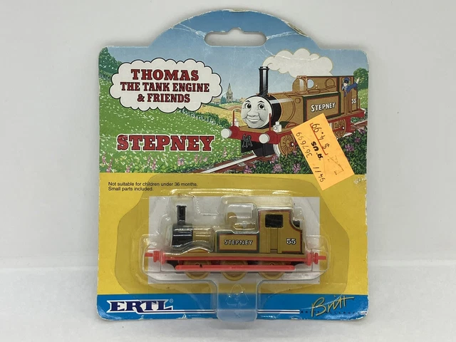 THOMAS THE TANK Engine & Friends STEPNEY Train 1997 ERTL Britt 4007 $26 ...