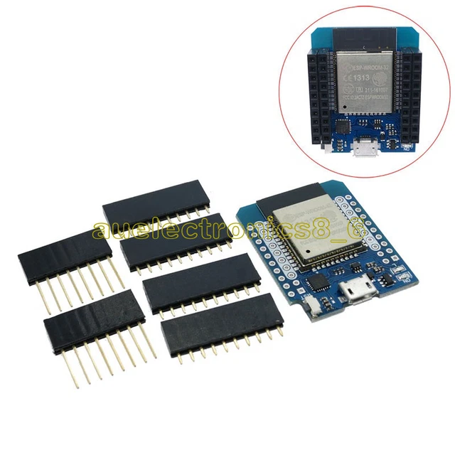 WEMOS MINI D1 ESP32 ESP-32S WIFI + Bluetooth ESP8266 Module CP2104 For Arduino A $11.41 ...