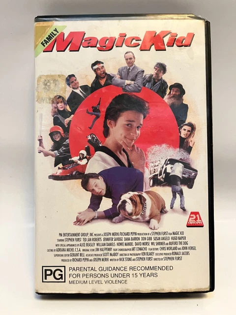 MAGIC KID RARE AU 21 Century Pictures Video VHS 90s karate family ...