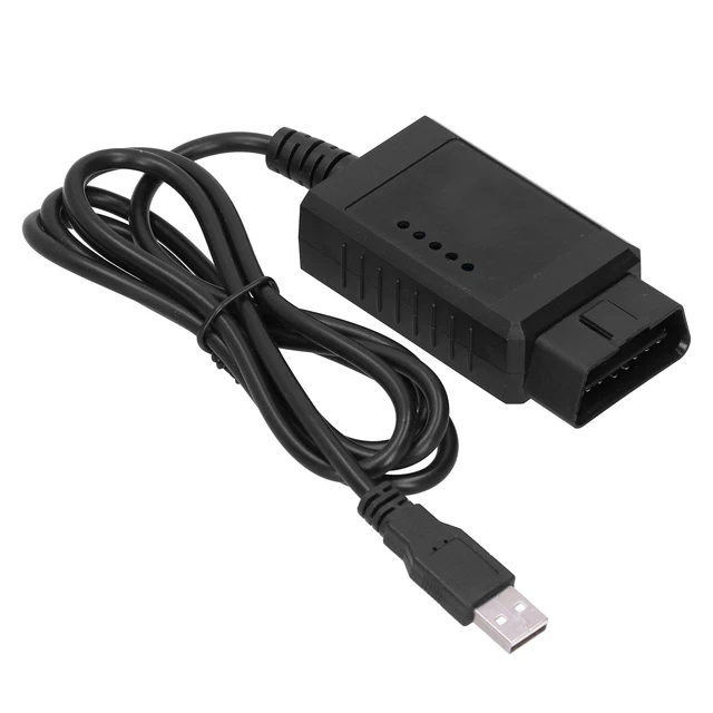 OBD DIAGNOSTIC CABLE ABS OBD II EOBD USB Diagnostic Tool Reader Scanner ...