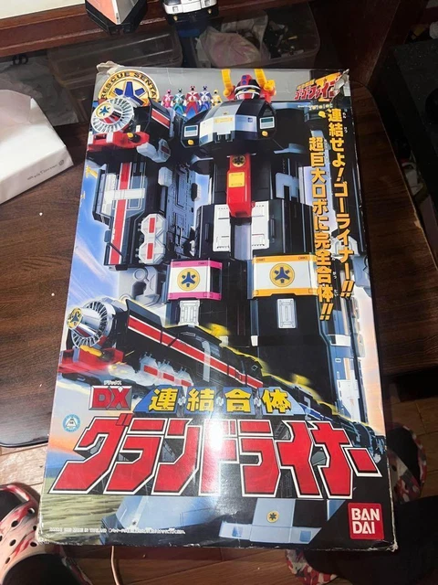 SUPER MINIPLA GRAND Liner Train Megazord Power Rangers Lightspeed ...