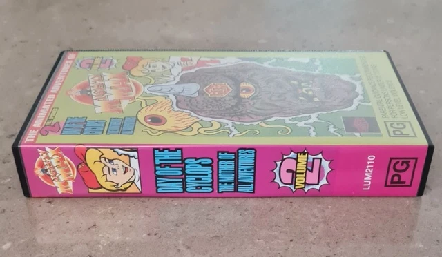 MIGHTY MAX VOLUME 2 VHS Cartoon Kids TV Show Action Horror RARE Vintage ...