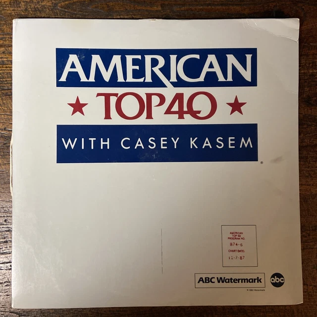 11/7/87 CASEY KASEM American Top 40~Tiffany U2 Prince GEORGE MICHAEL ...