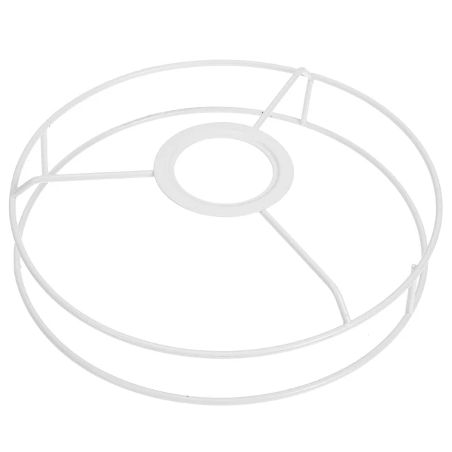 SUPPORTS RING ROUND Light Stand Lamp Shade Frame Practical Lampshade £ ...