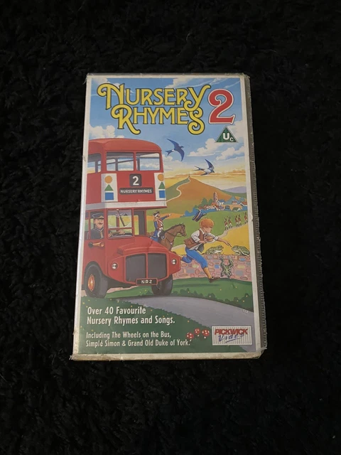 CHILDREN’S NURSERY RHYMES 2 [VHS] £14.99 - PicClick UK