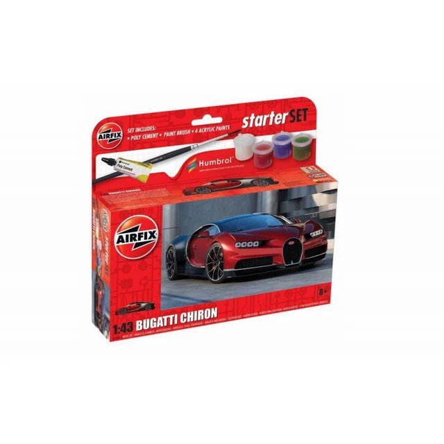 1/43 MODEL STARTER Kit bugatti Chiron - airfix - AIRAFXA55005 £16.51 ...