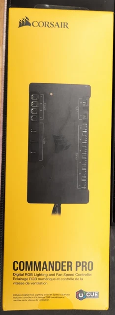 CORSAIR ICUE COMMANDER PRO Smart RGB Lighting and Fan Speed Controller ...