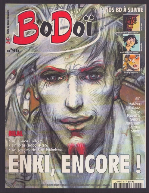 REVUE BD BODOÏ N°96 . Enki Bilal Encore ! . 2006 . Interview Bilal ...