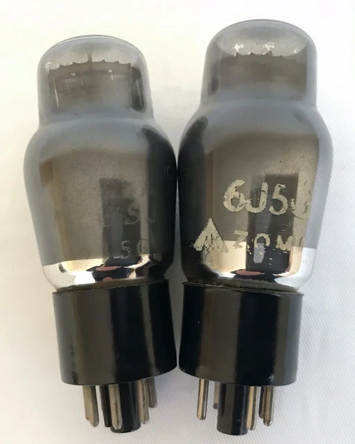 ARMY L63, 6J5G Valves -x2 Leak Quad Valve Tube Amplifier Tannoy Rogers ...