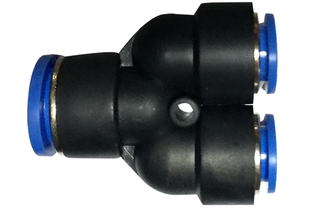 PNEUMATIC UNION REDUCER Y-shaped push in fitting (PW) Ø 6 --- 8 --- 6 ...