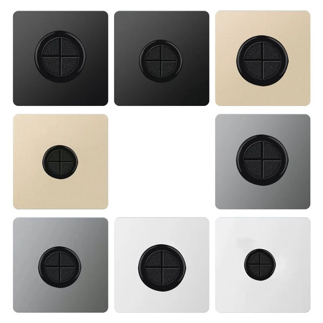 RUBBER PAD WALL Blank Panel Decorative Cover Cable Cover Cable Socket ...
