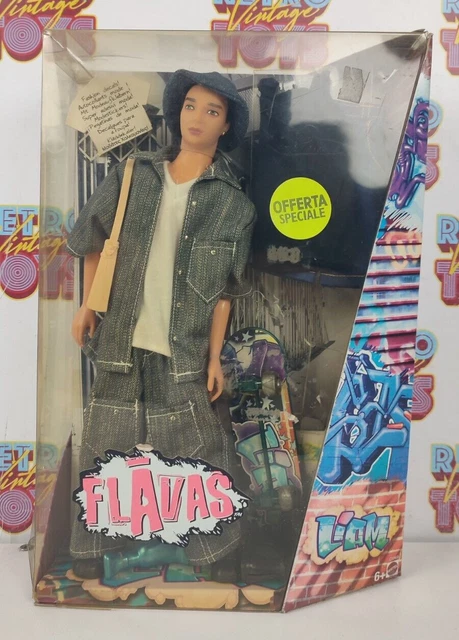 FLAVAS FLAVAS! 2003 Liam Hip Hop New Jeans Action Figure Mattel Crew ...