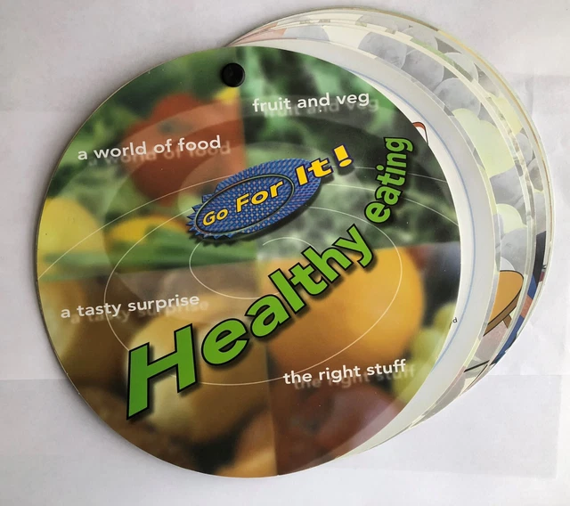 GUIDES GO-FOR-IT ! "HEALTHY EATING" Patrol Resource Girlguiding £1.20 ...