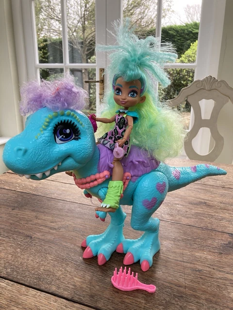 MATTEL CAVE CLUB Rockelle & Tyrasaurus Doll & Figure £20.00 - PicClick UK