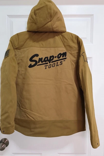 SNAP-ON TOOLS 2025 Ra Waterproof Jacket, Insulated, Large, New, Dull ...