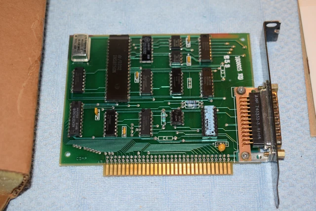 SCHEDA ASYNC NOS EARLY IBM per PC Rev A 5150 con errore nel manuale ...