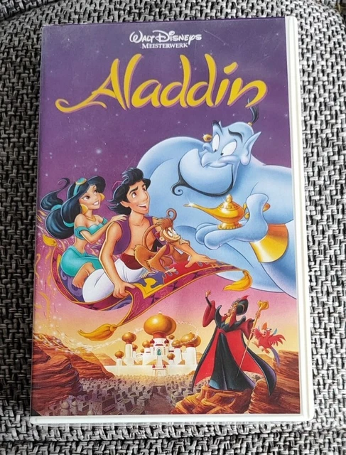 VHS - WALT Disney's Meisterwerk - Aladdin - Hologramm 400 01662 EUR 290 ...