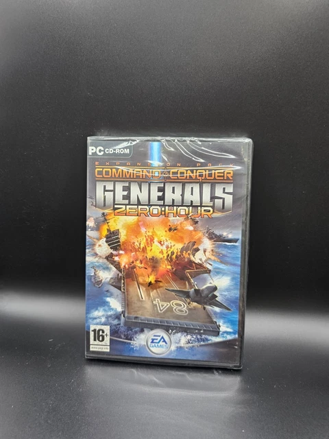 COMMAND ET CONQUER Generals Zero Hour Expansion PC Neuf Scellé Ru ...