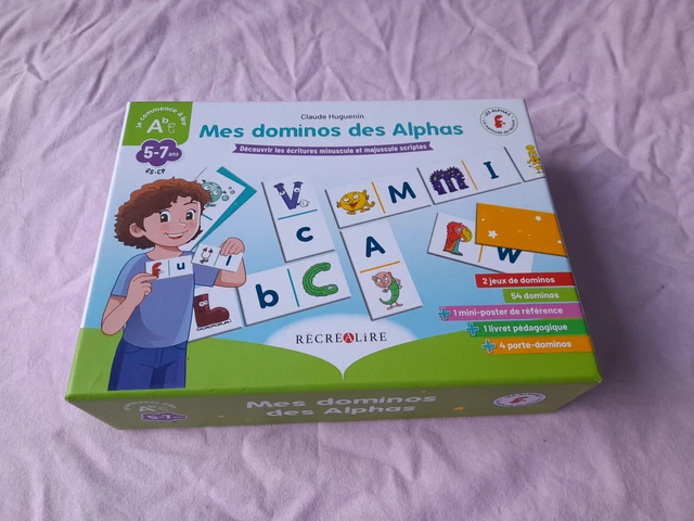 MES DOMINOS DES Alphas Recrealire 5-7 Ans Gs-Cp EUR 9,99 - PicClick FR