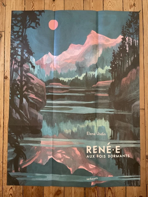 AFFICHE-RENÉ.E AUX BOIS dormants-Elene Usdin-Format 59/79-BD EUR 8,00 ...