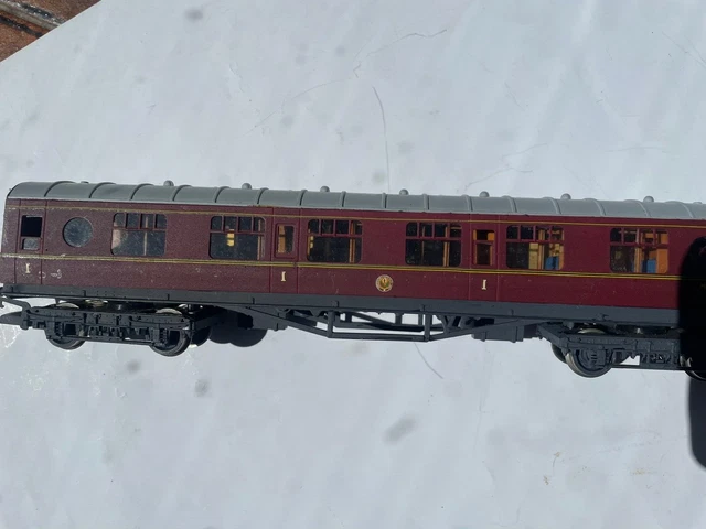 COMET HORNBY HYBRID coach LMS Period 3 BR Porthole corridor first OO ...