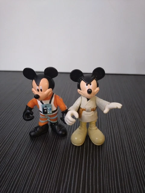 MICKEY MOUSE AS Luke Skywalker Figures, Disney,Star Wars £11.07 ...