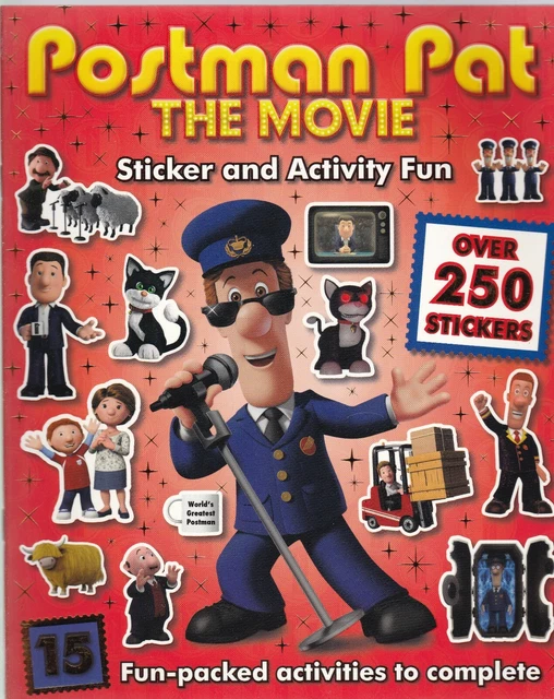 2 X POSTMAN Pat Sticker Activity Scene Books - Over 450 Stickers £5.75 ...