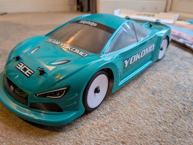 YOKOMO RS2.0 ROLLER with Bitty Design Hyper shell and Schumacher tyres ...