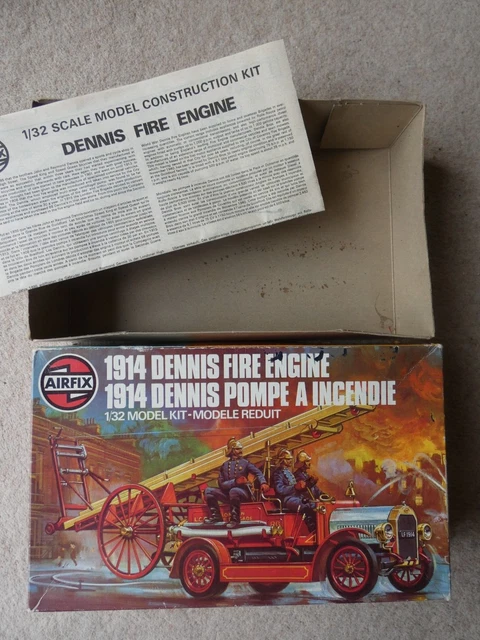 AIRFIX DENNIS FIRE Engine Box And Instructions Only !!!!!! £7.00 ...