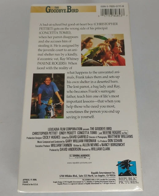 THE GOODBYE BIRD VHS 1997 Republic Pictures £17.69 - PicClick UK