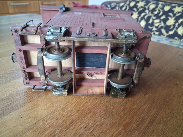 16MM SM32 NARROW gauge model railway American 4 wheel caboose £37.10 ...