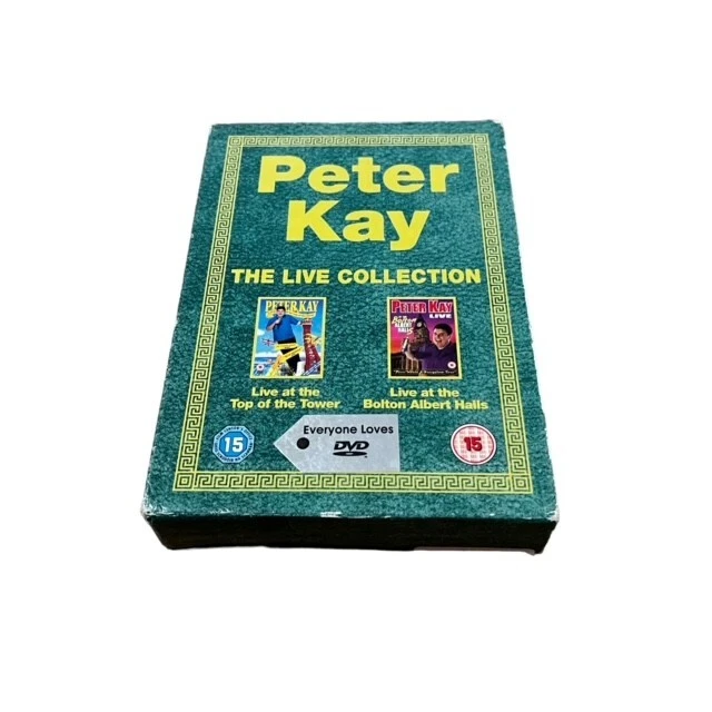 PETER KAY THE Live Collection DVD British Stand Up Comedy Box Set ...