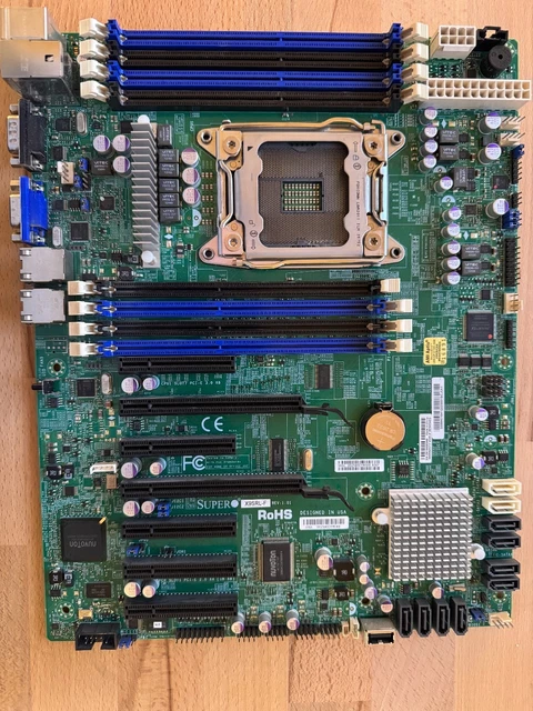 SUPERMICRO ATX Motherboard with Intel C602 Chipset CPU - X9SRL-F ...