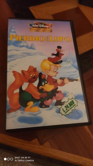 VHS PIERINO E il Lupo videocassetta Walt Disney mini classici EUR 100 ...