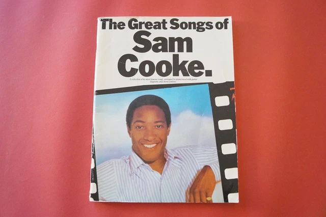 SAM COOKE - The Great Songs of .Songbook Music Book .Piano Vocal Guitar ...