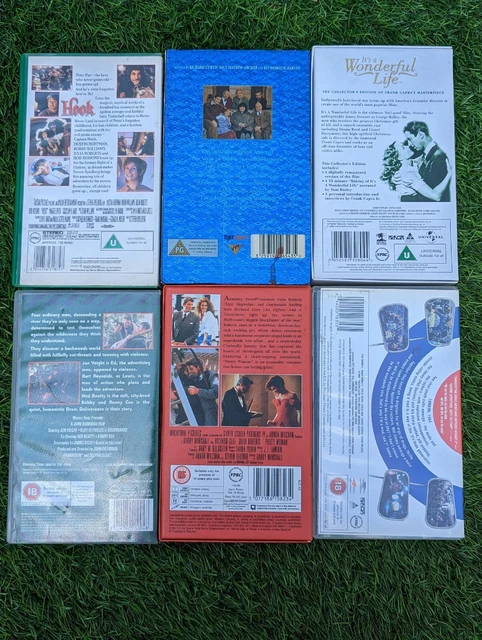 VINTAGE VHS TAPES. Various Titles. 6 Videos. £3.30 - PicClick UK
