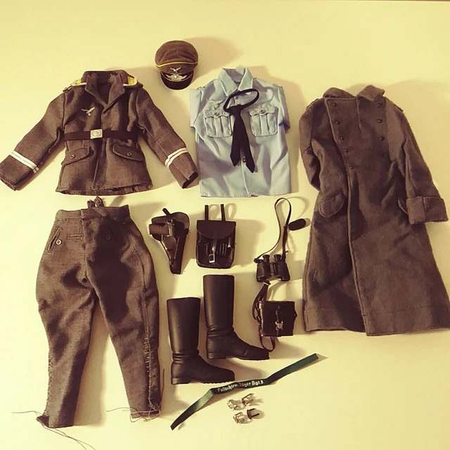 DRAGON/CYBER-HOBBY/3R/DID 1:6 SCALE WW2 German Fallschirmjager nco uniform set.. $120.00 ...