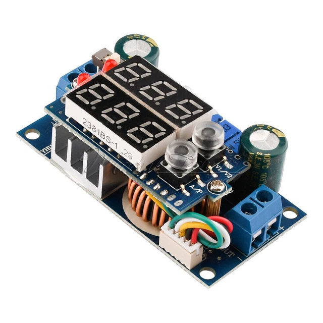 MPPT SOLAR PANEL Controller 5A DC-DC Step-down CC/CV Charging Module ...